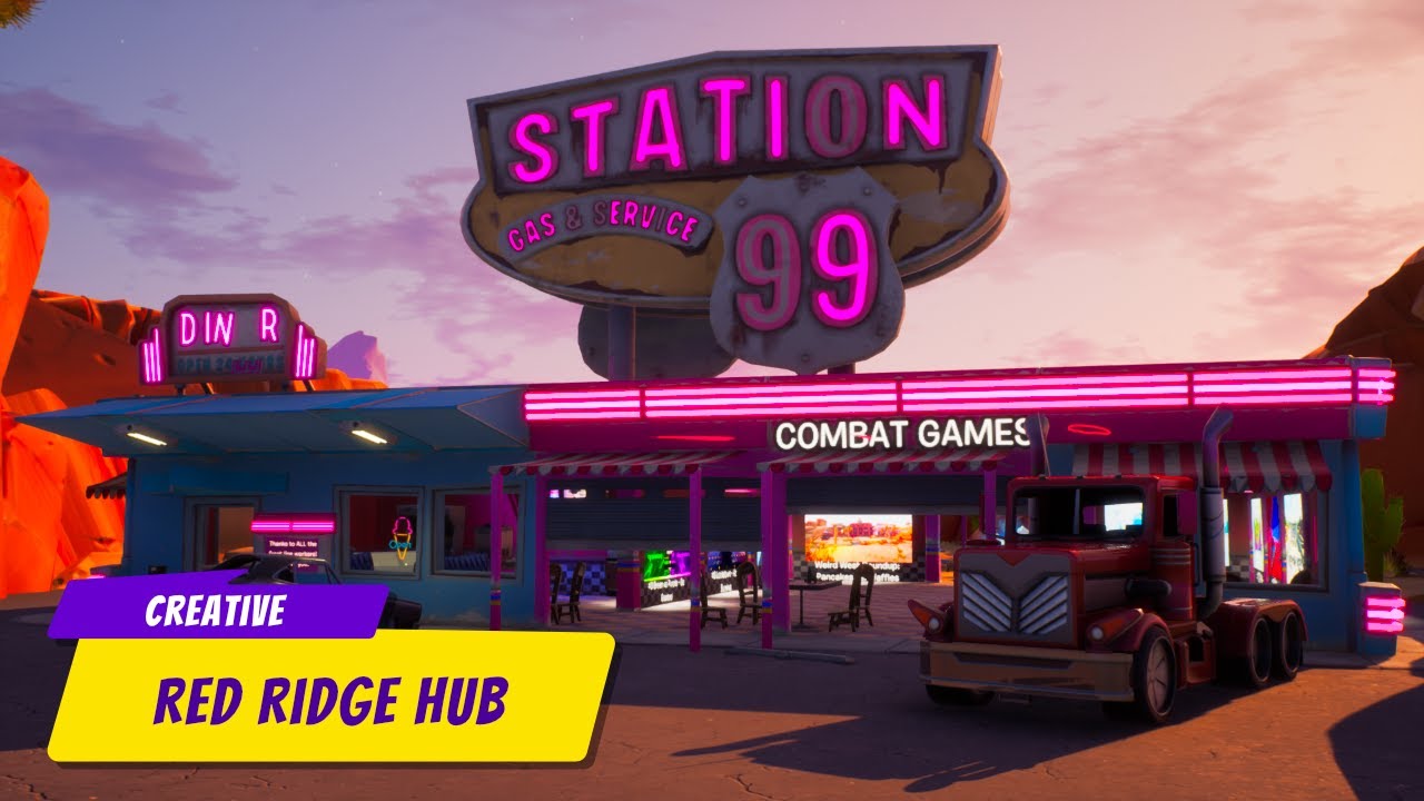 Red Ridge Hub - Find 10 Gold Bars - Absurdite | FORTNITE FEATURED HUBS ...