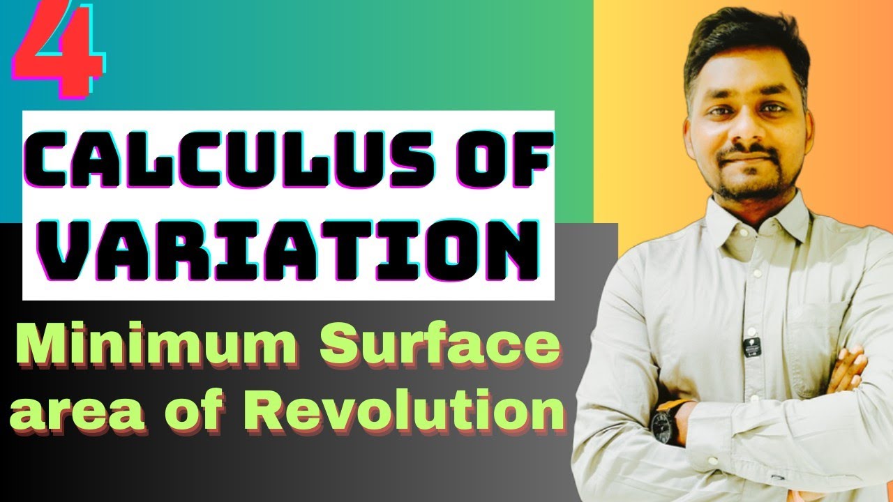 / Minimum Surface area of Revolution/Calculus Of Variation / For Msc ...