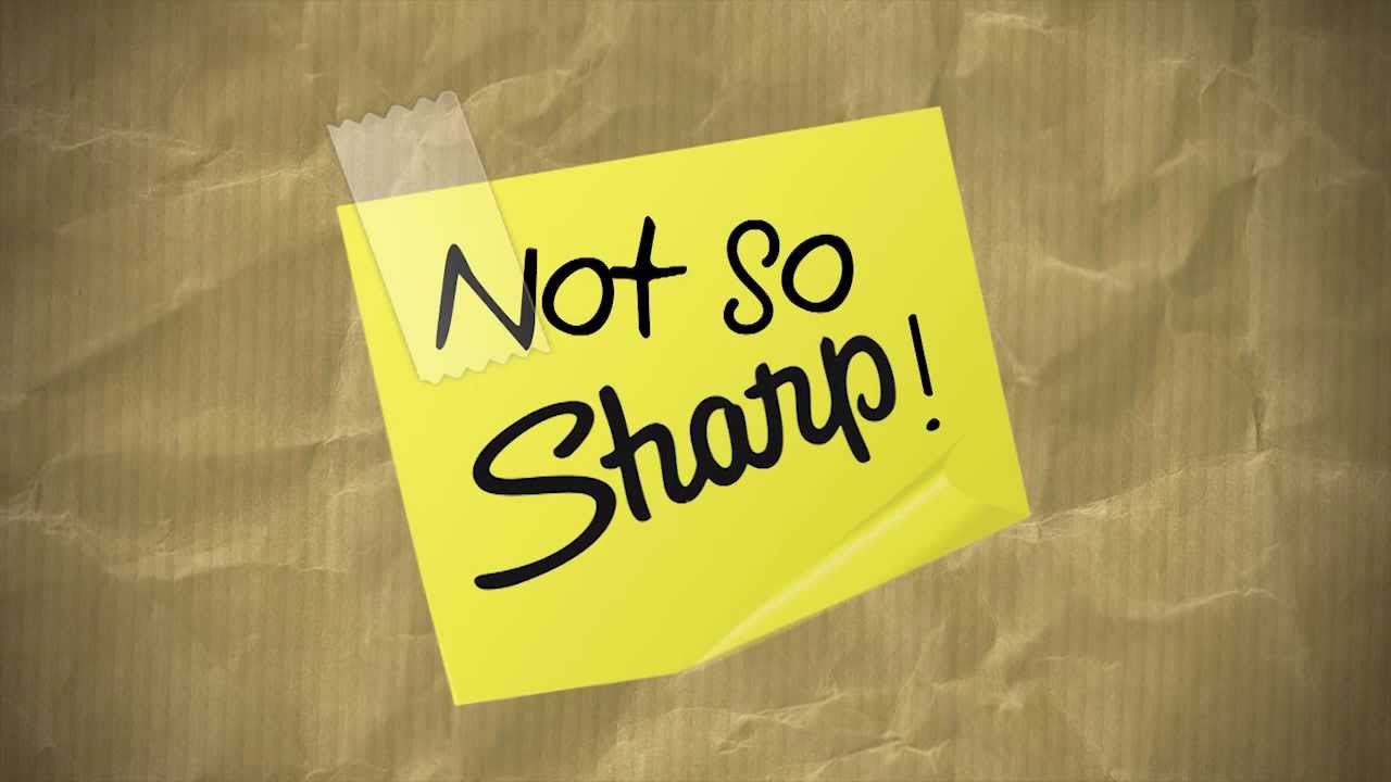 Not So Sharp by Wayne Fox - YouTube