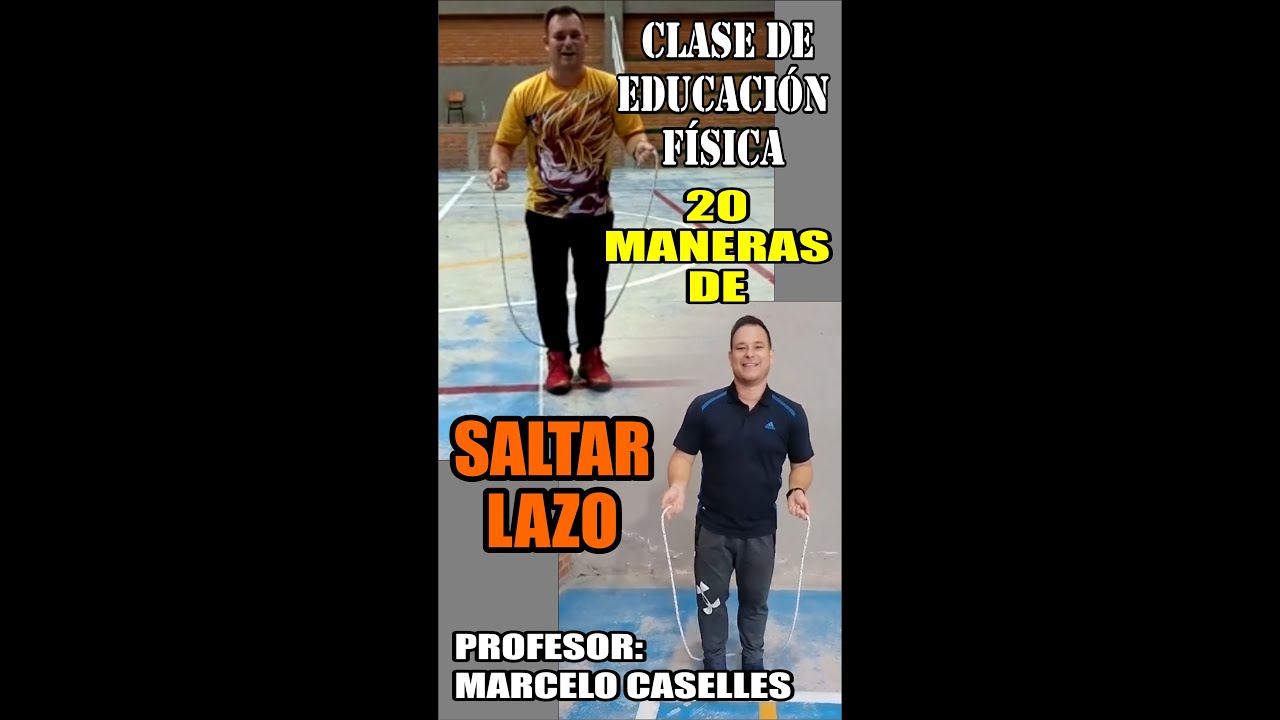 20 MANERAS DE SALTAR LAZO PARA CLASES DE EDUCACION FISICA - YouTube