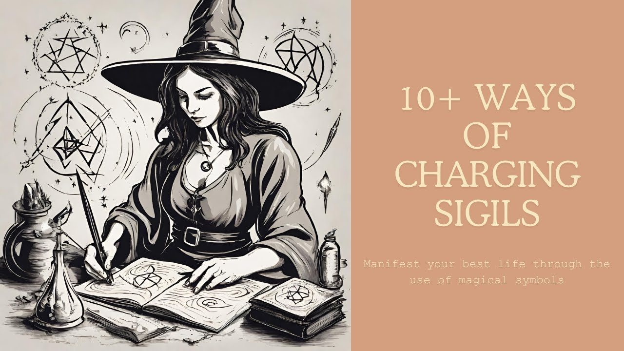 Charging Sigils for use in magick - YouTube