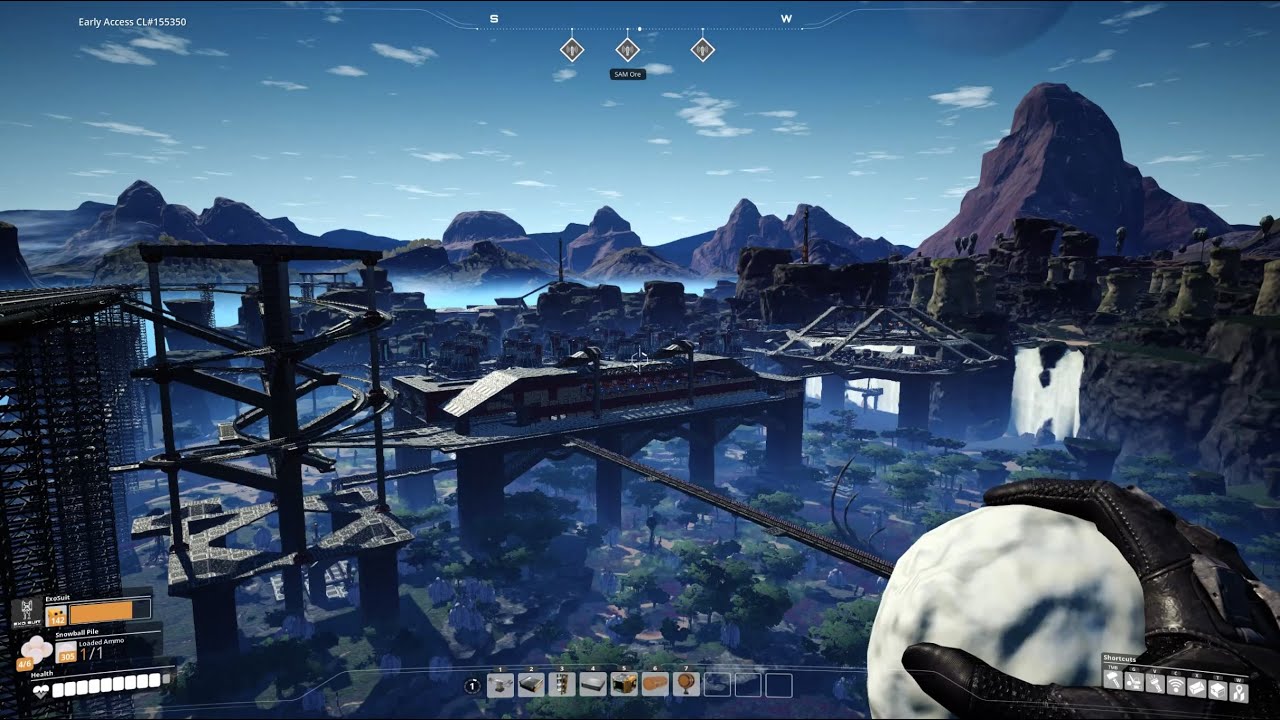 Satisfactory Desert Base - Full Swamp Overview - YouTube