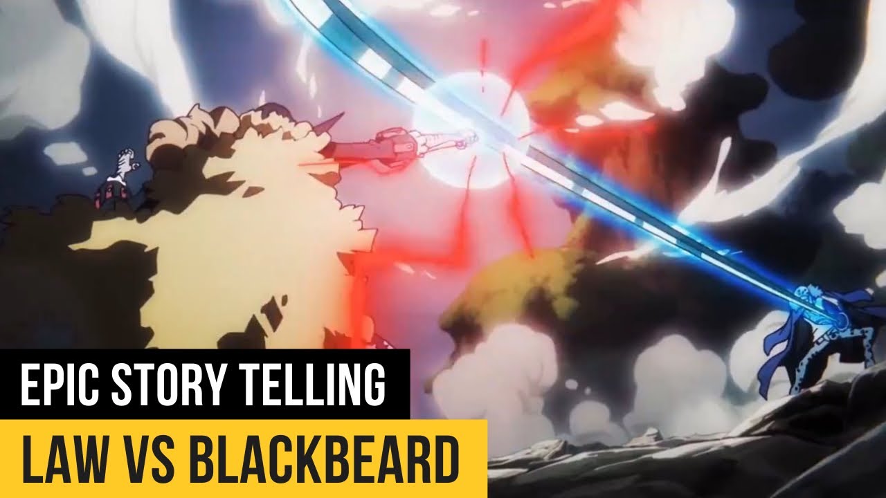 Trafalgar Law Vs Marshall D Teach (Blackbeard) - Full Epic Fight - YouTube