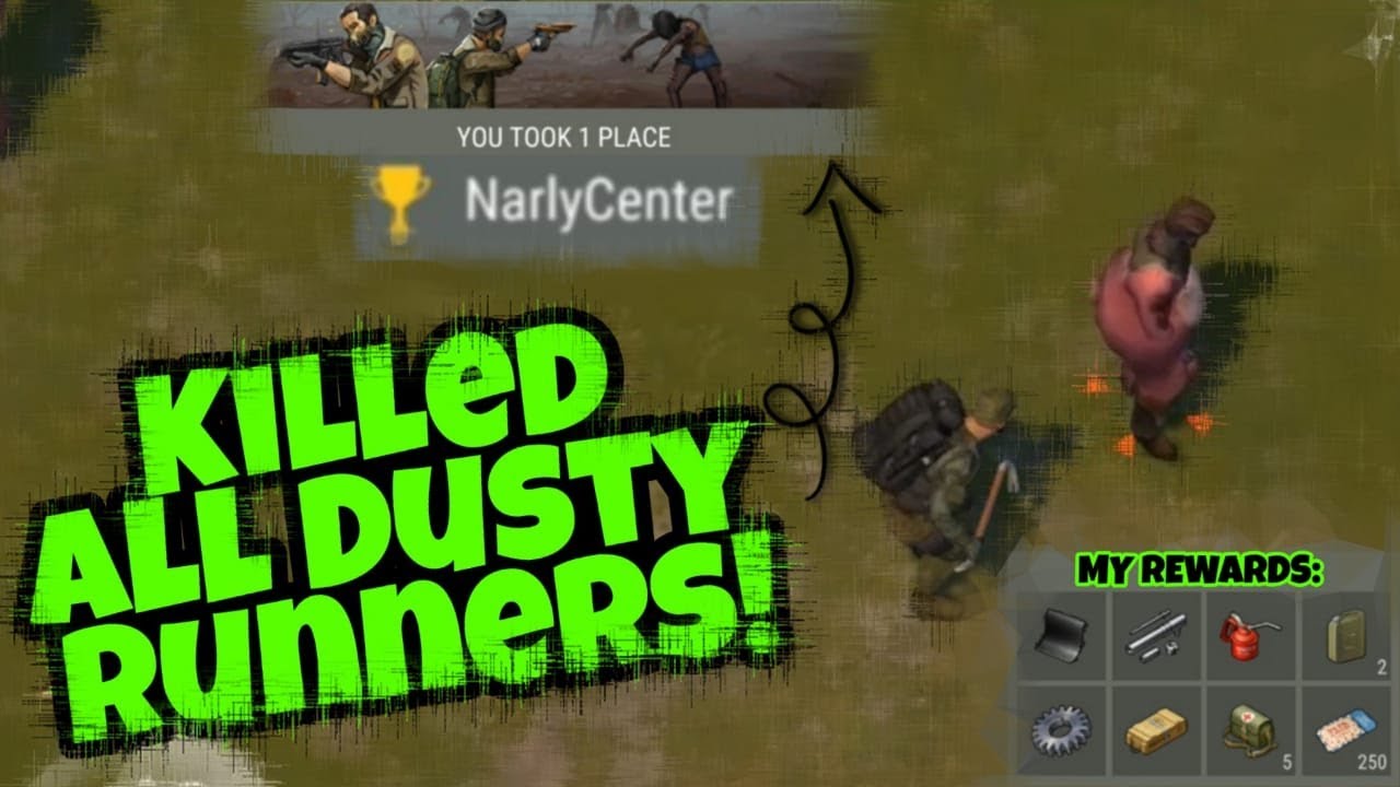 KILLED ALL DUSTY RUNNERS!! VERY EASY TOURNAMENT!! Last Day On Earth ...