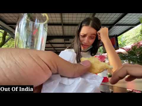 Successful vibrating panty prank in public