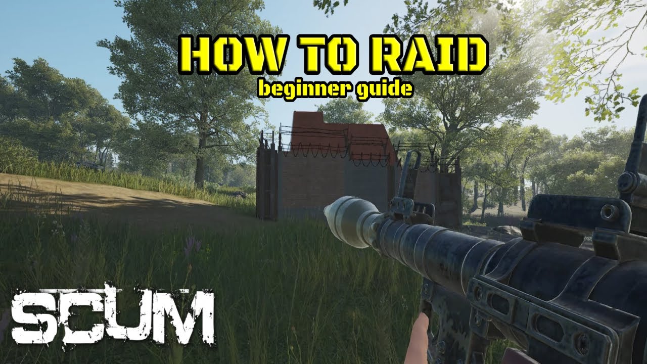 How to RAID in SCUM 1.0 - Beginner guide - YouTube