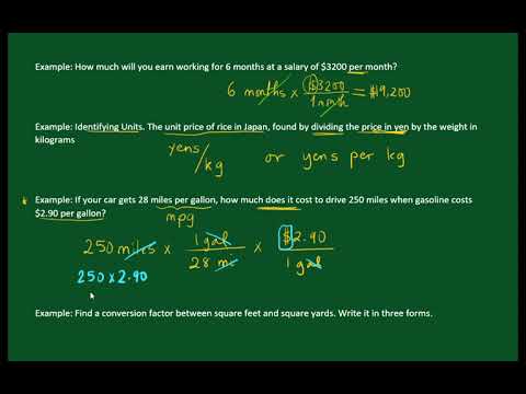 Solving Problems with Units
