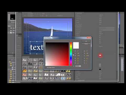 VİDEO İÇİNE SABİT YAZI EKLEME