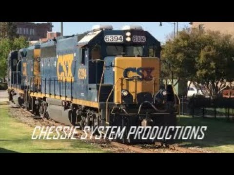 [CSXT]6394 GP40-2 And [6536]GP40-3 Leads F736-23 Headed To Vander NC ...