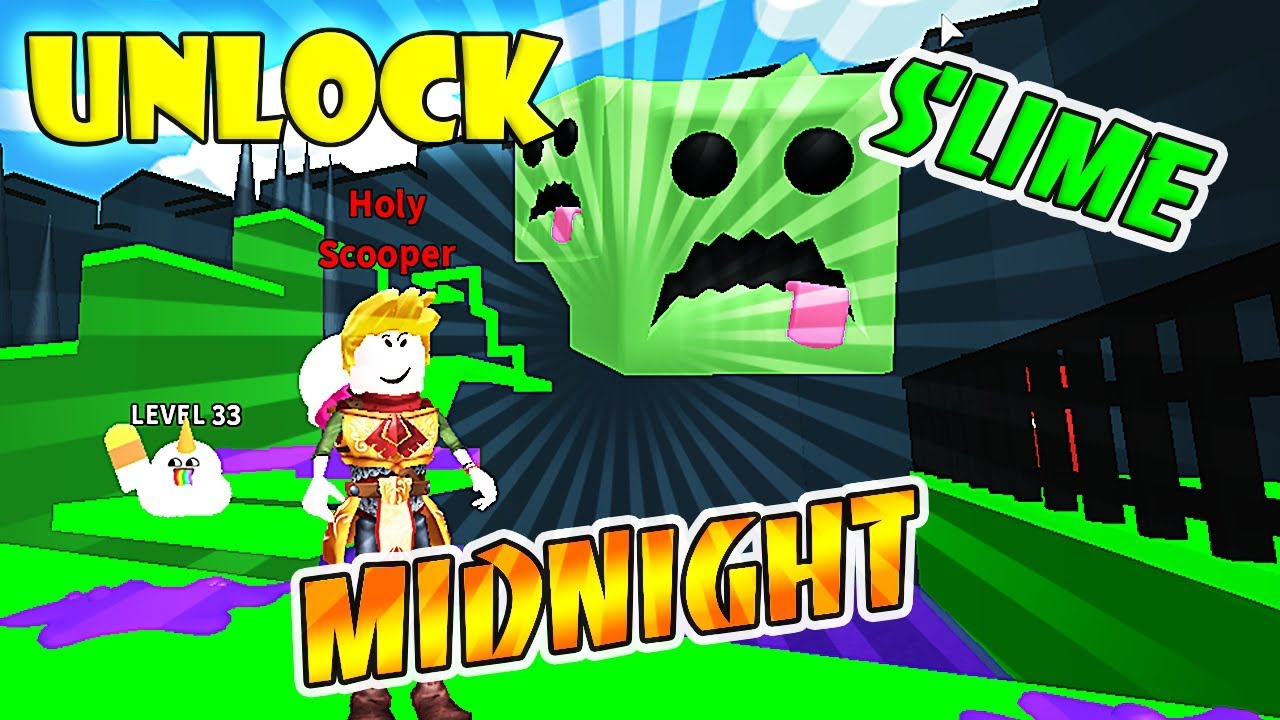 UNLOCK MIDNIGHT & SLIME PORTAL IN ROBLOX Ice Cream Simulator - YouTube
