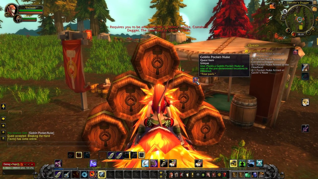 World Of Warcraft Quest Info: Breaking the Hand - YouTube