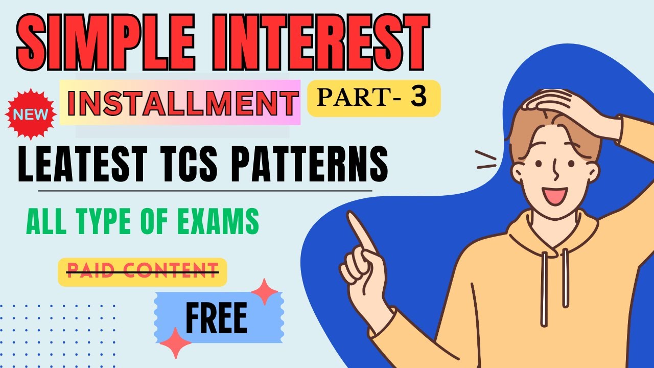 SIMPLE INTEREST INSTALLMENT//Part-3////#maths #simpleinterest # ...