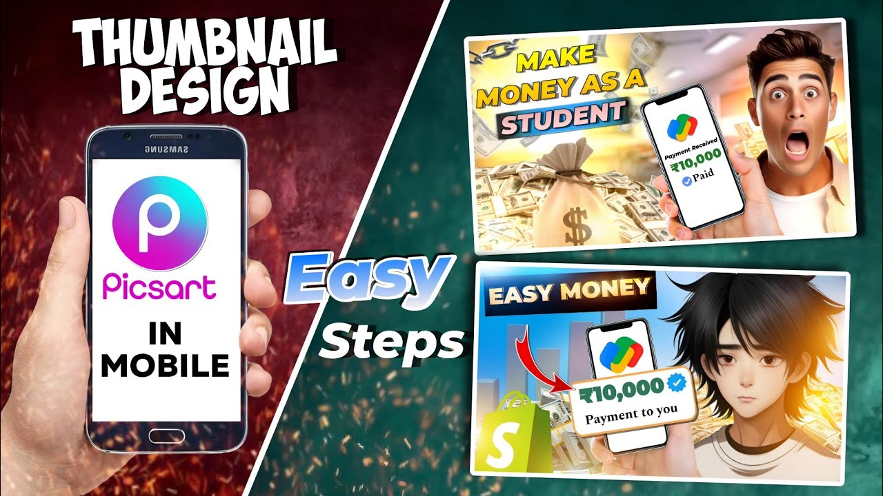Create Viral Thumbnails On Phone (Step -by- Step Tutorial) - YouTube