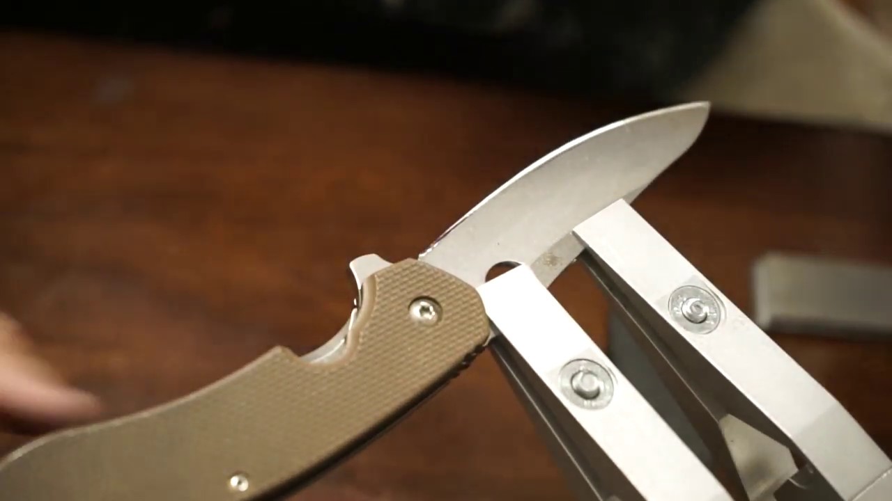 Sharpening CTS 204P - YouTube