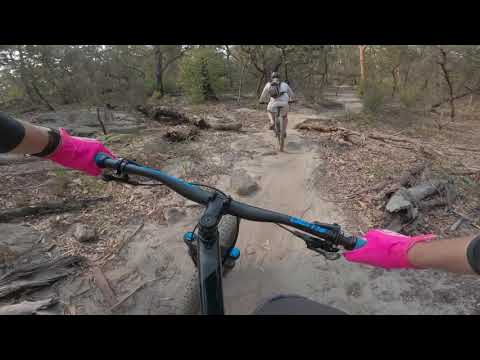2020-01-01 MTB, Mill Creek - Menai, Scott and Mike - YouTube