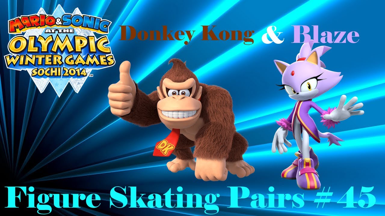 Mario & Sonic at the Sochi 2014 Olympic Winter Games Figure Skating ...