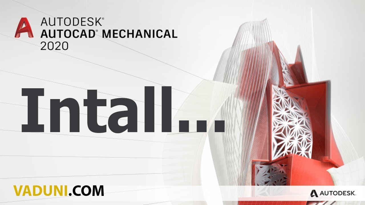 Hướng dẫn cài đặt AutoCAD Mechanical 2020 thành công 100% - YouTube