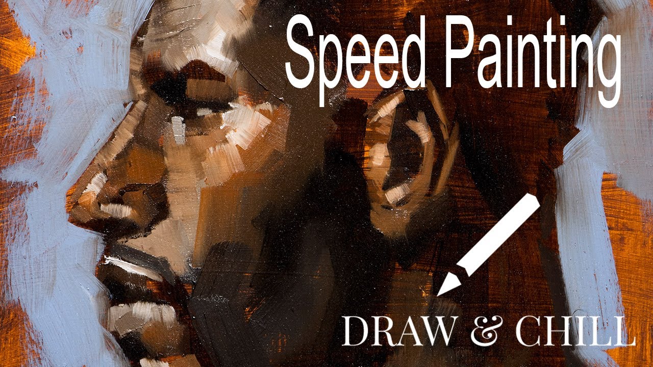 30 Minute Oil Painting - Draw&Chill - YouTube