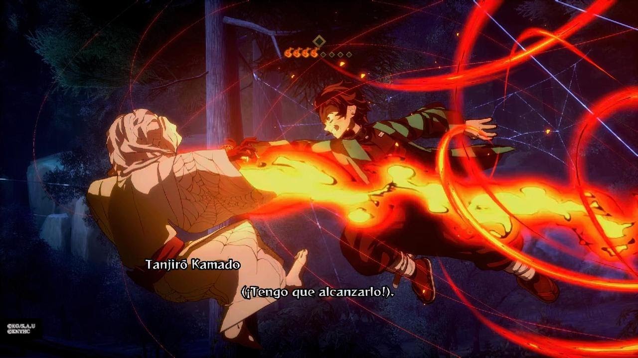 Kimetsu No Yaiba - Tanjiro VS Rui Final - YouTube