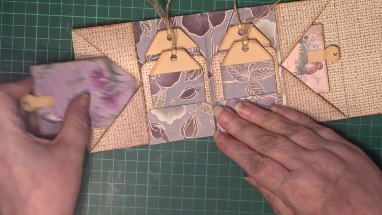 Memory Book Tutorial Base Creator Die Set part 2 - YouTube