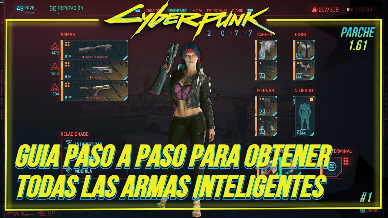 CYBERPUNK 2077 - GUIA PASO A PASO PARA OBTENER TODAS LAS ARMAS ...
