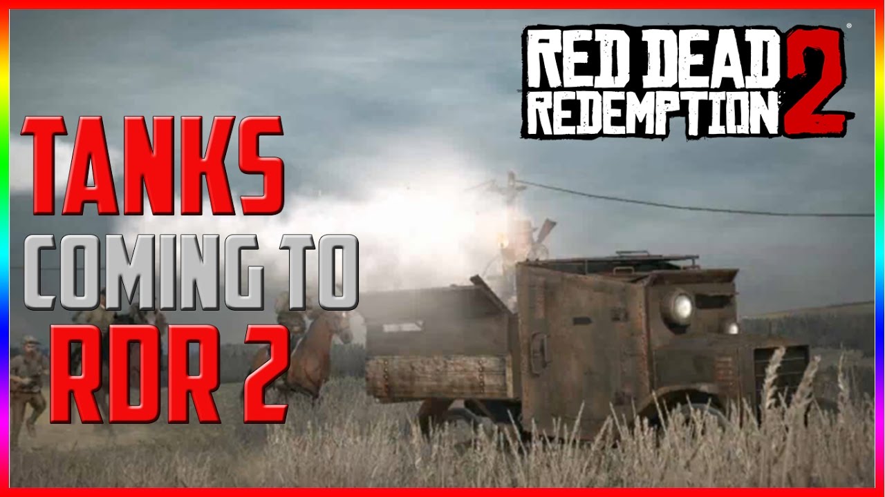 Red dead redemption 2 - tanks,armored vehicules,cars and much more ...