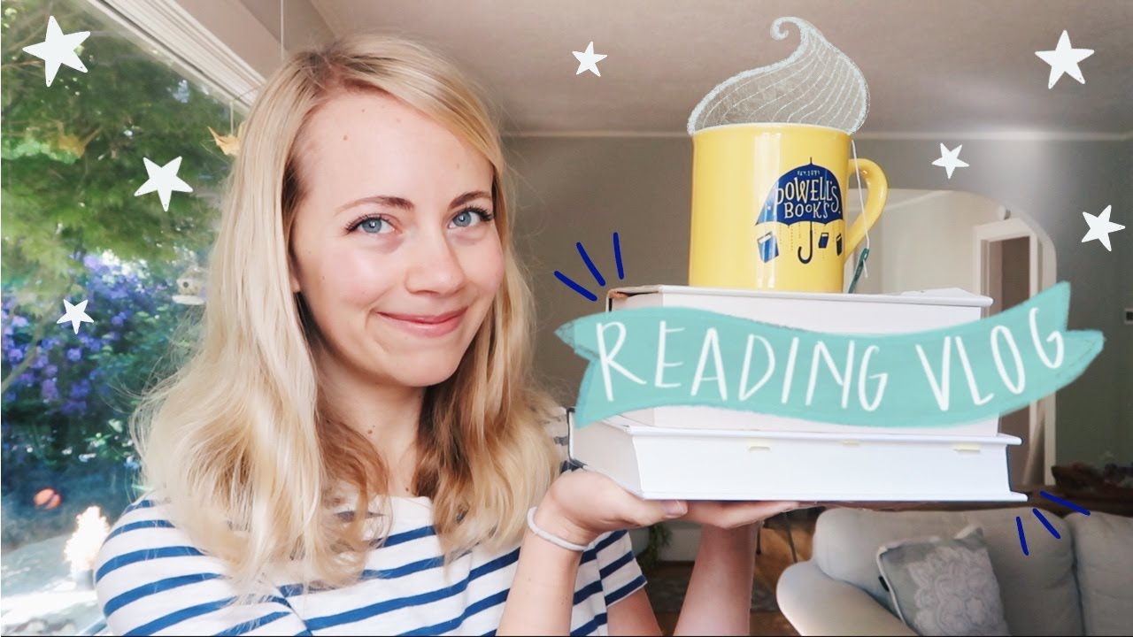 READING VLOG || Making time to read during a busy week - YouTube
