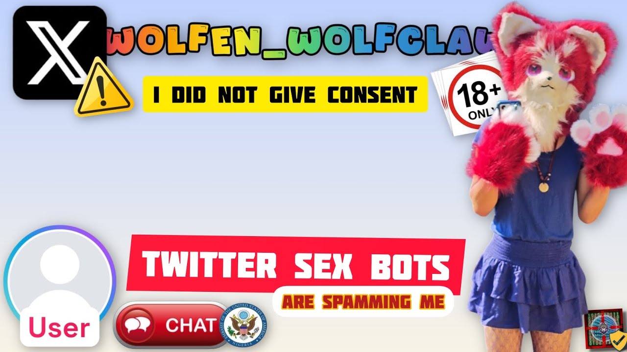 I'm getting spammed. By 18+ bots (on Twitter) - YouTube