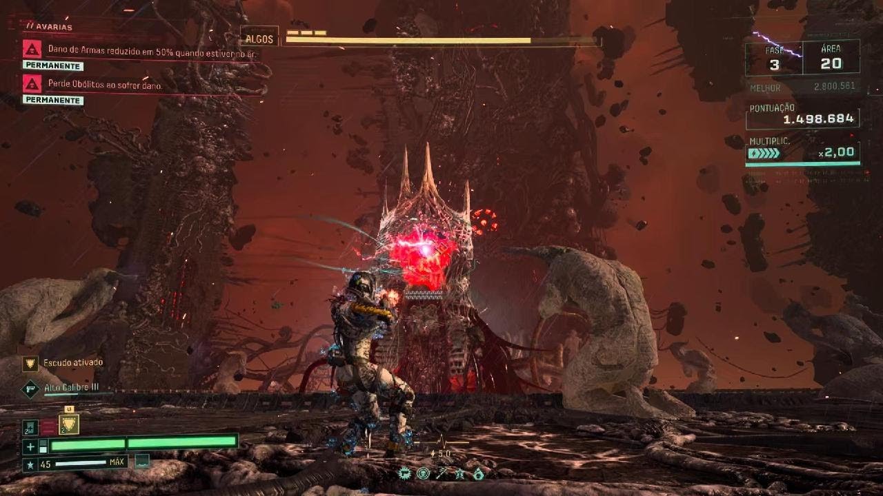 Returnal Acension-algos final form boss fight - YouTube