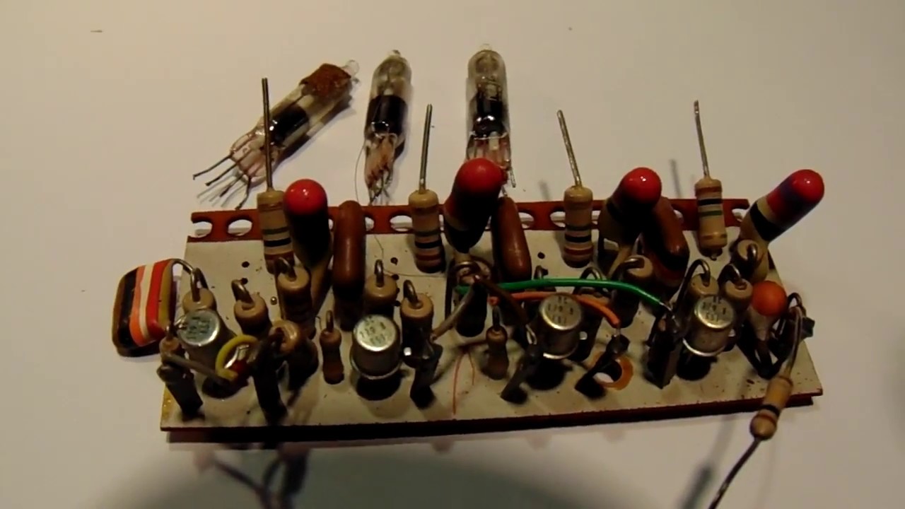 Touch contact (fingertip) switch from the 1970s with ZC1050 cold ...