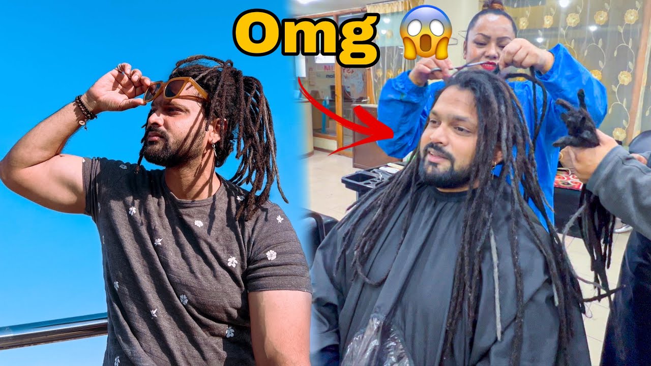 TIME TO CUT MY DREADLOCKS 😱 - YouTube