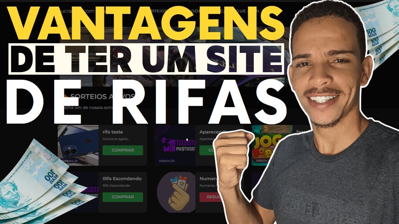 [ COMO CRIAR RIFA ONLINE ] VANTAGENS - YouTube