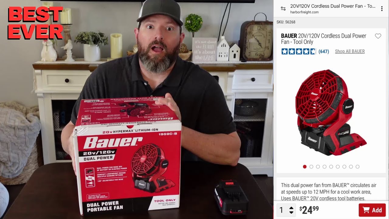 We FINALLY Found The Rare Bauer Dual Voltage Fan After 1 Year of ...