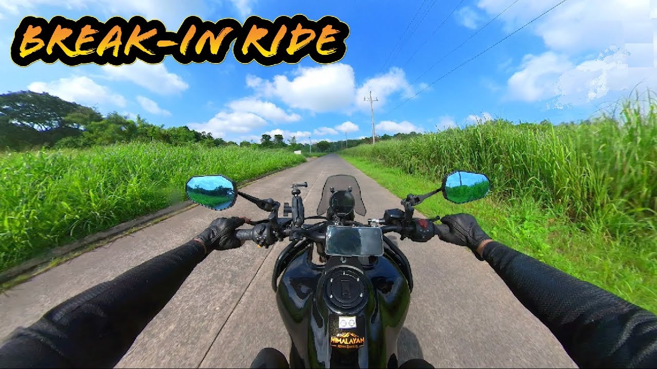HIMALAYAN 450 PH | Break-in Ride - YouTube