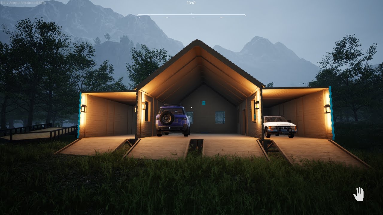 Ranch SImulator / Garage done and great hunting - YouTube