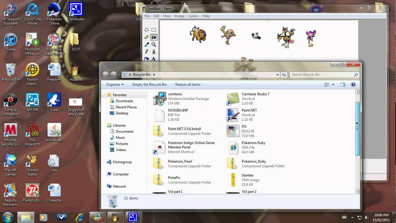 My first 5 Pokemon Splice - YouTube