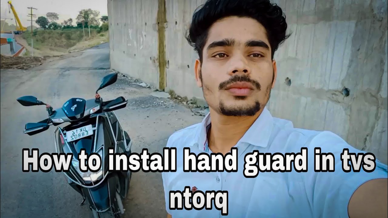 👍How to install LED hand guard in tvs ntorq 👍 - YouTube