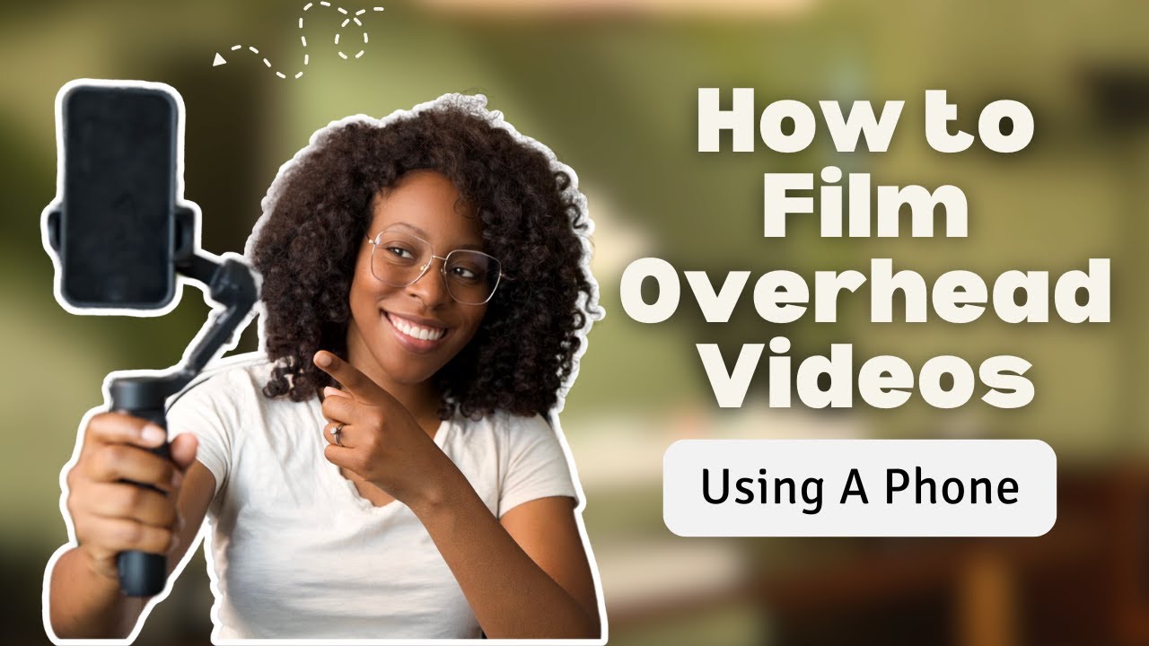 How I film Overhead Videos Using A Phone - YouTube