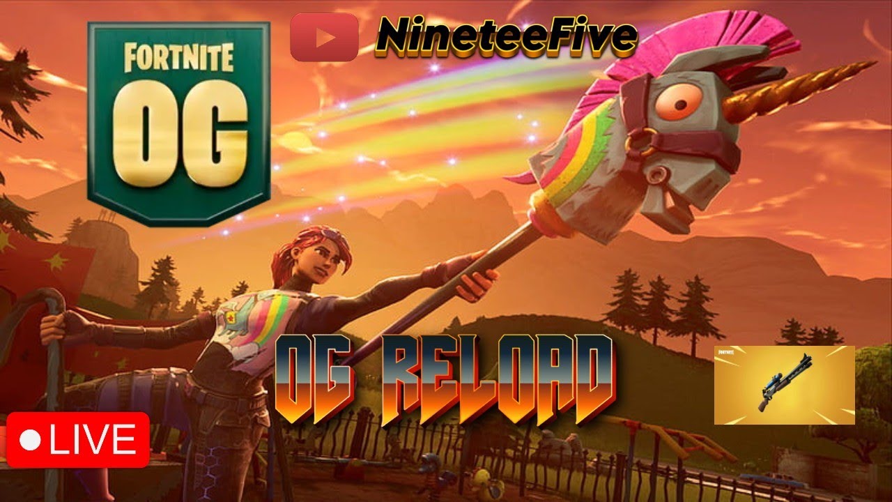 🔴FORTNITE OG CHAPTER 1 SEASON 2 COUNTDOWN LIVE! ⏳🎮 - YouTube