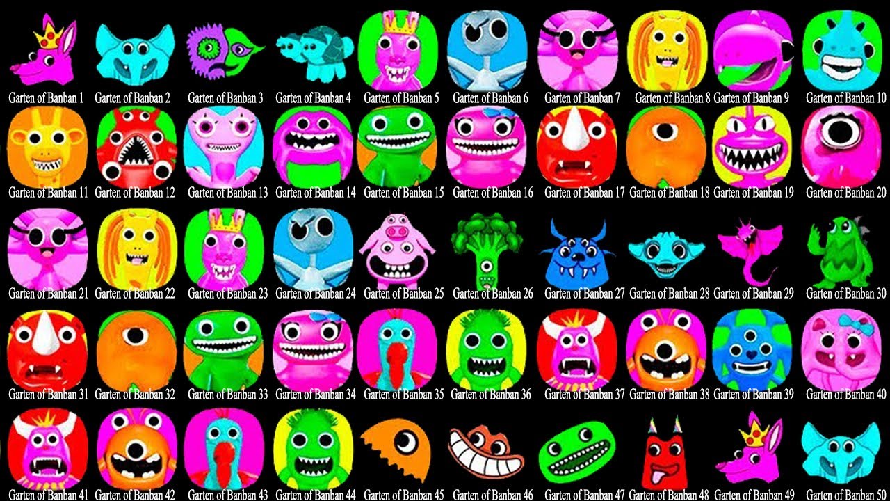 Grimace Monster Scary Survival,Rainbow Garten Survival,Bird Monster ...