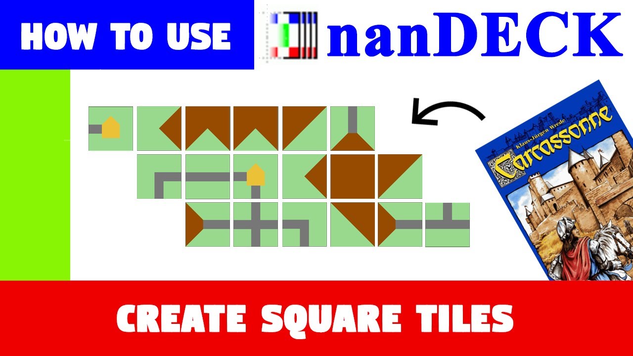 How to Make Tiles in nanDECK - YouTube