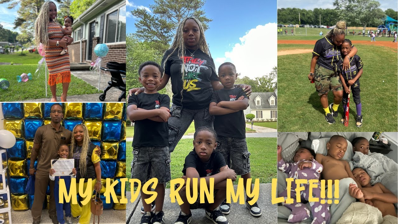 MY KIDS RUN MY LIFE!!! - YouTube