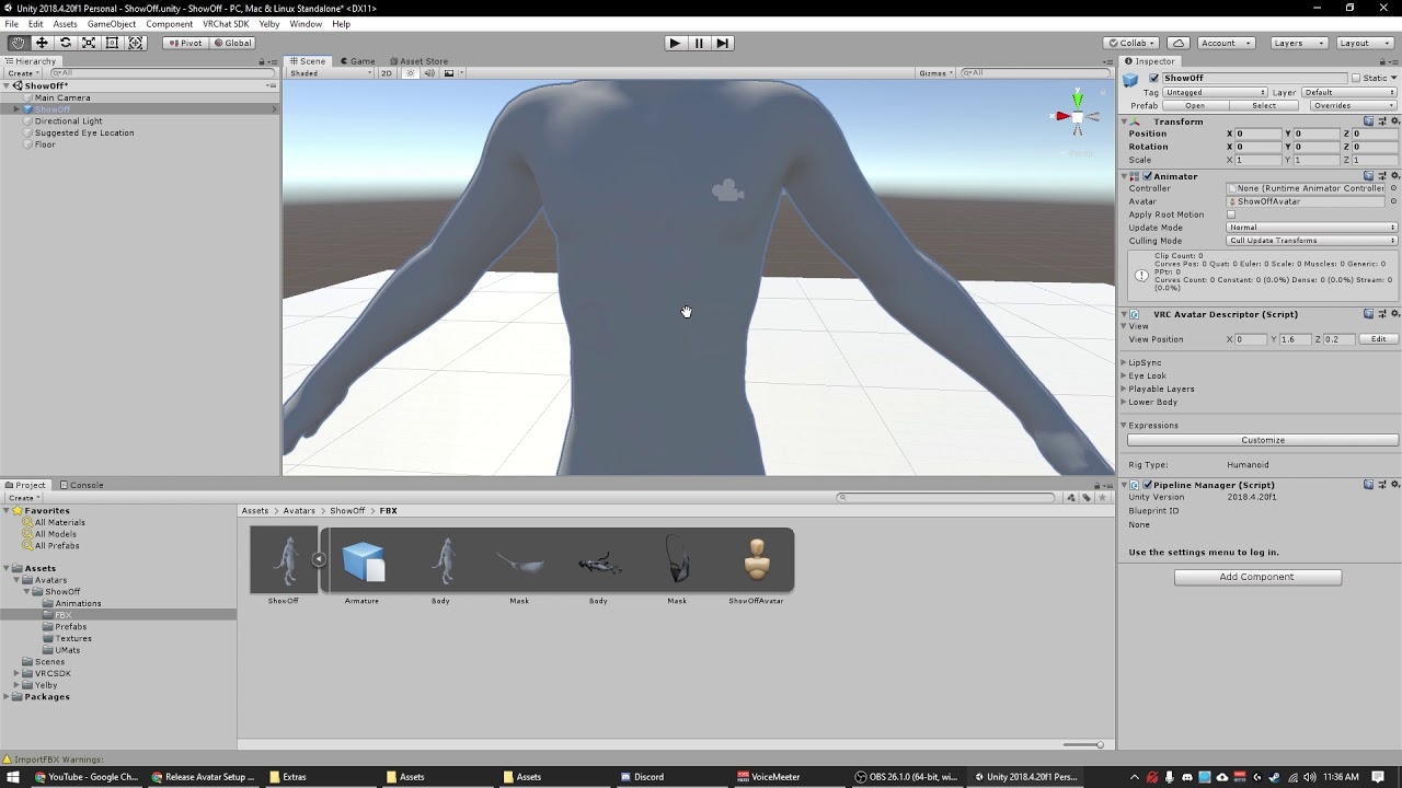 VRChat Yelby's Avatar Setup Script - YouTube