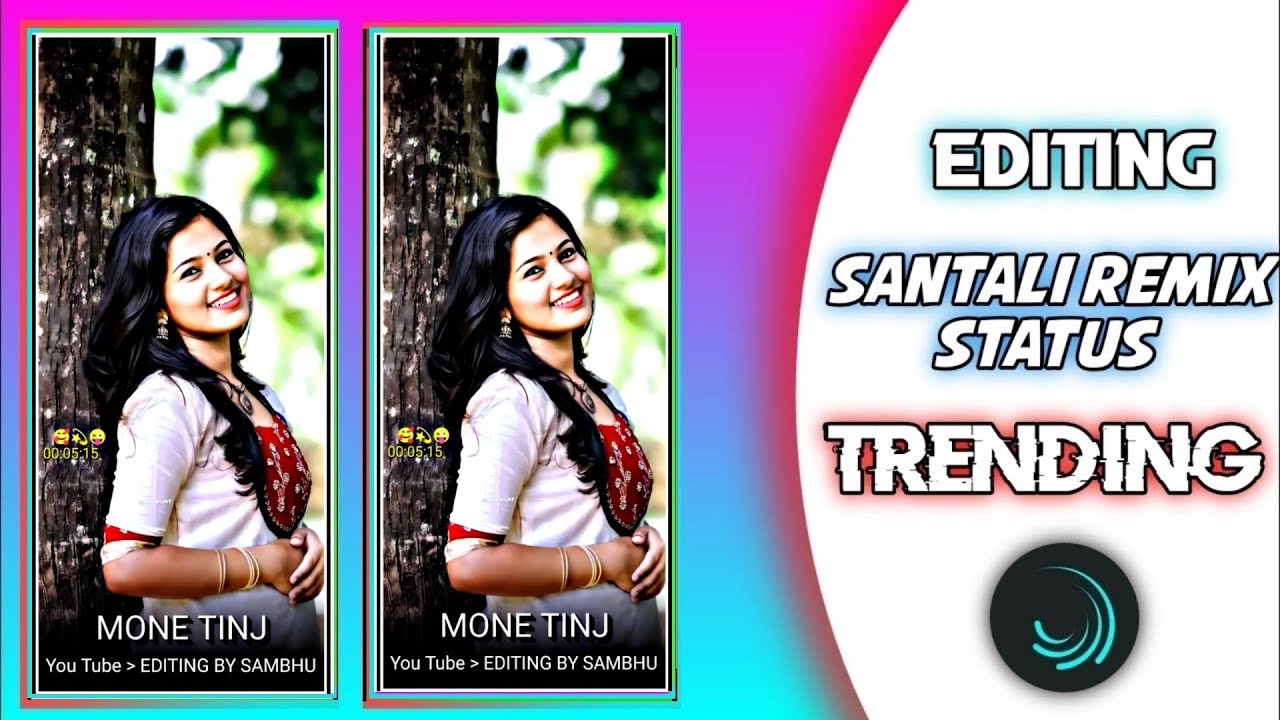 🧚‍♀️ new trending santali alight motion status)(alight motion video editing ...