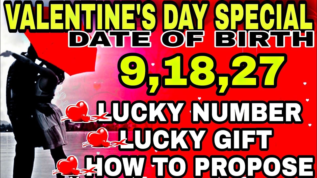 Valentine’s Day Tips | Number 9 | Lucky Colour to Wear & Gift For Your ...
