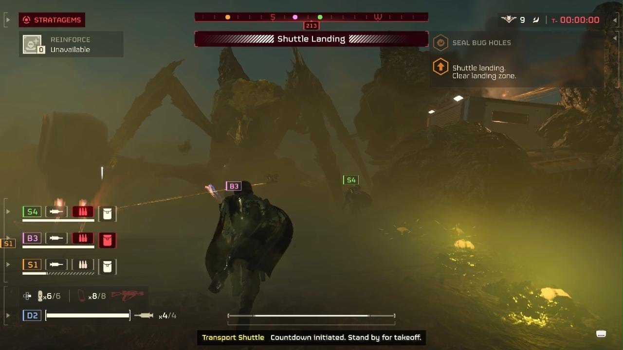 Fail extraction glitch | HELLDIVERS 2 - YouTube