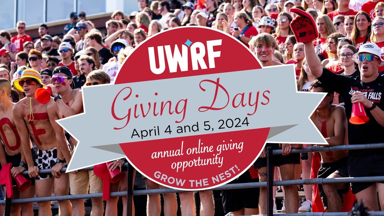 Save the Date! 2024 UWRF Giving Days (April 4-5) - YouTube