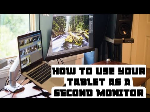 How to use your tablet as a second monitor - YouTube
