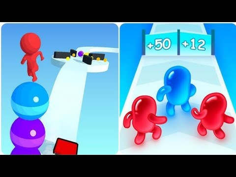 Max Levels Join Blob Clash 3D Vs Stack Rider 3D🤩😍😝🥰All New Max Update Mobile Gameplay WE21 - YouTube