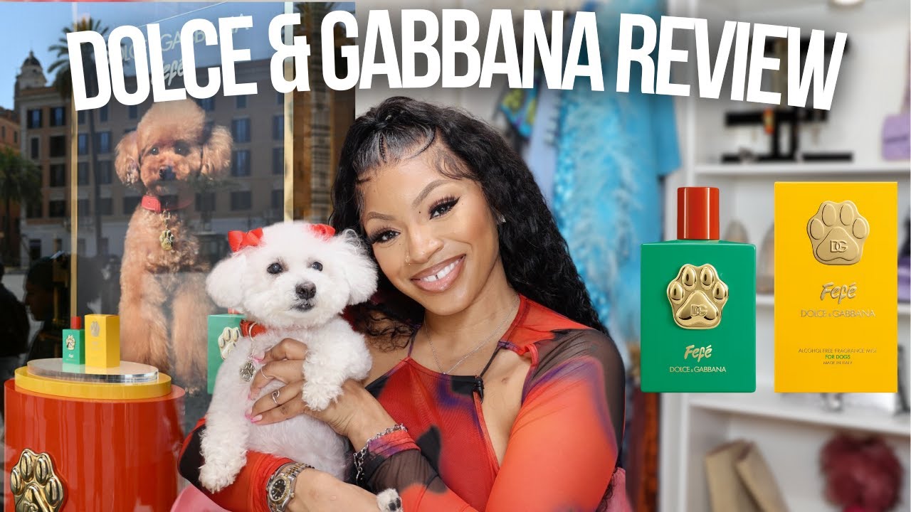 Dolce&Gabbana Fefé Fragrance Mist for dogs reviewed by my BICHON FRISE ...